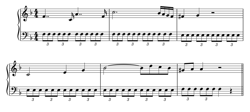 Sight Singing Assignment – Integrated Aural Skills