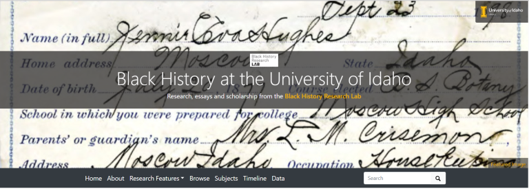 Using the Black History Research Lab – Workbook: The Seminal History ...
